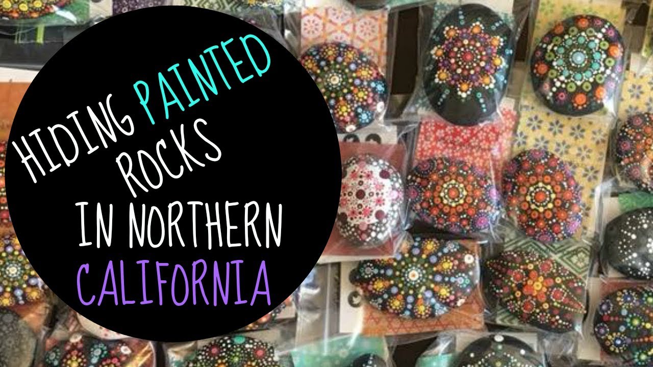HIDING PAINTED ROCKS IN HUMBOLDT | Mandala Stones - YouTube