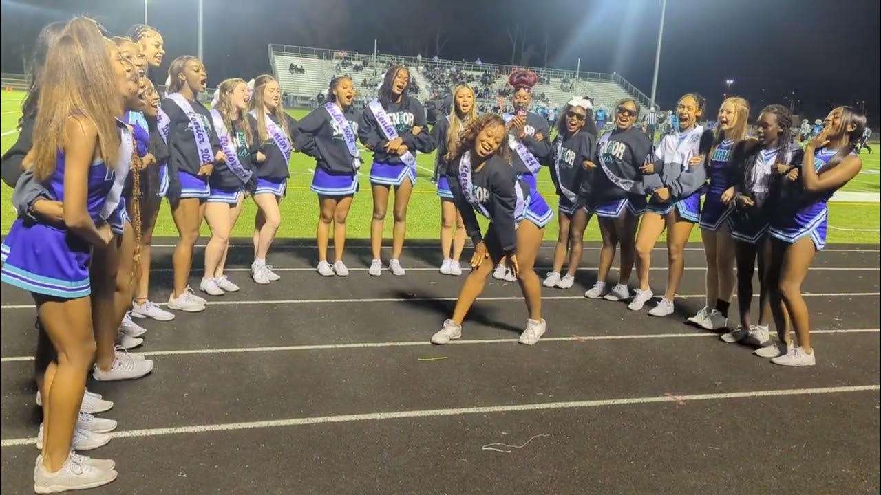 PHS Brianna Swinton's Senior Cheer 💙💜📣 - YouTube