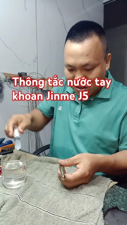 Thông tắc nước tay khoan Jinme J5 #dentalcare #dentist - YouTube
