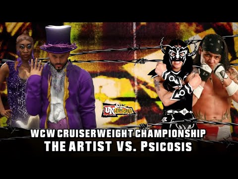 WCW Uncensored 2000 (Match 1) The Artist vs Psychosis - YouTube