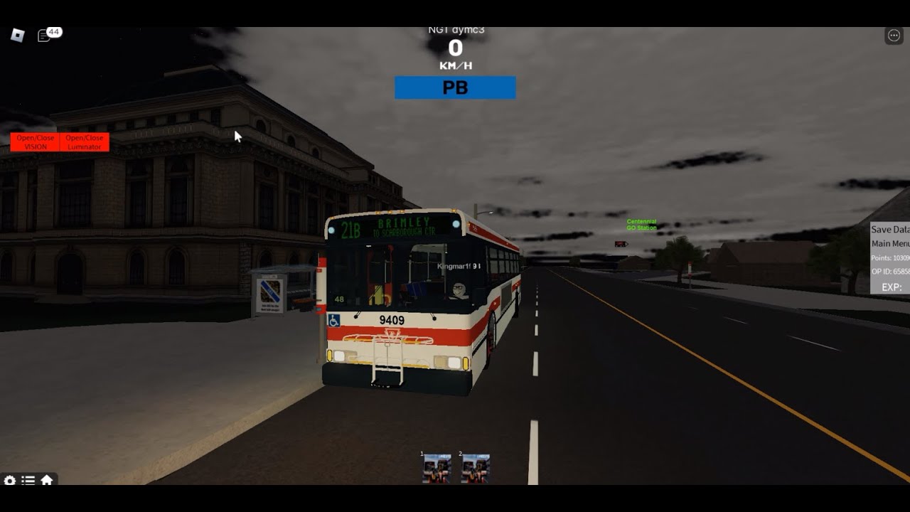 🚍NGT TTC McNicoll Division 136 - 1996 Orion V EX CNG[9409]🚍 @bve_rbx ...