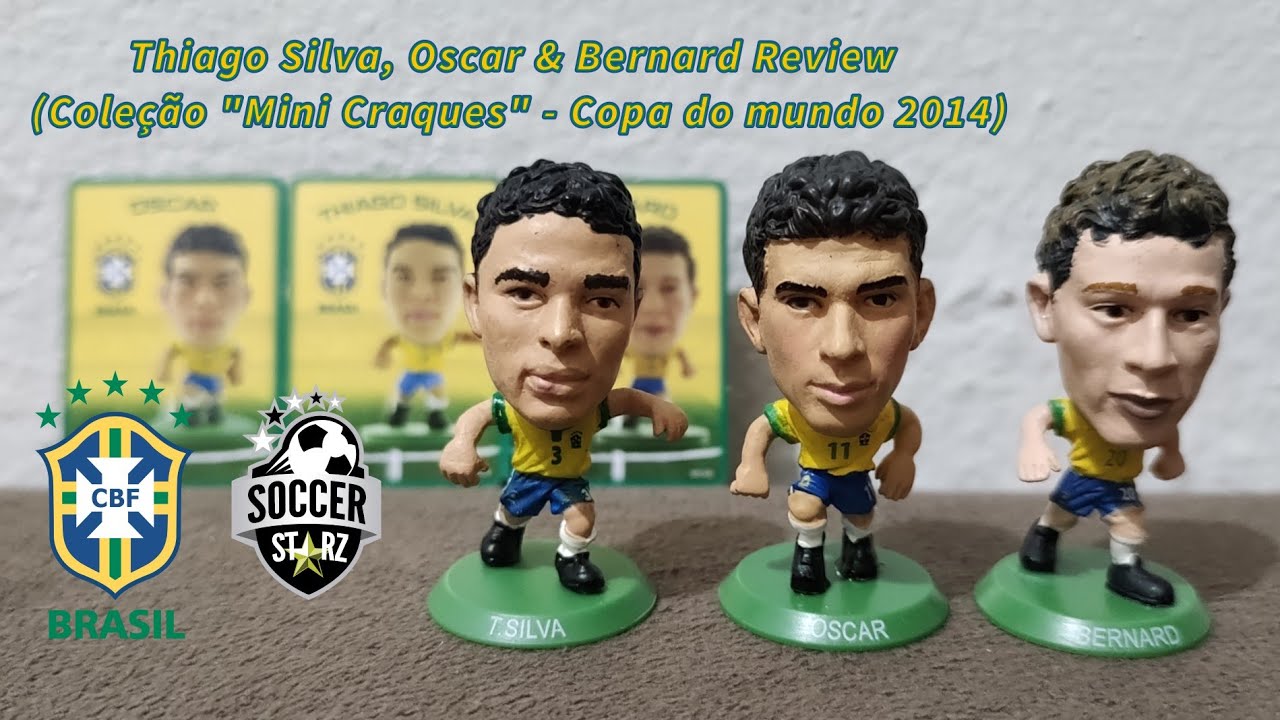 Review miniaturas do Thiago Silva, Oscar & Bernard (Coleção "Mini ...