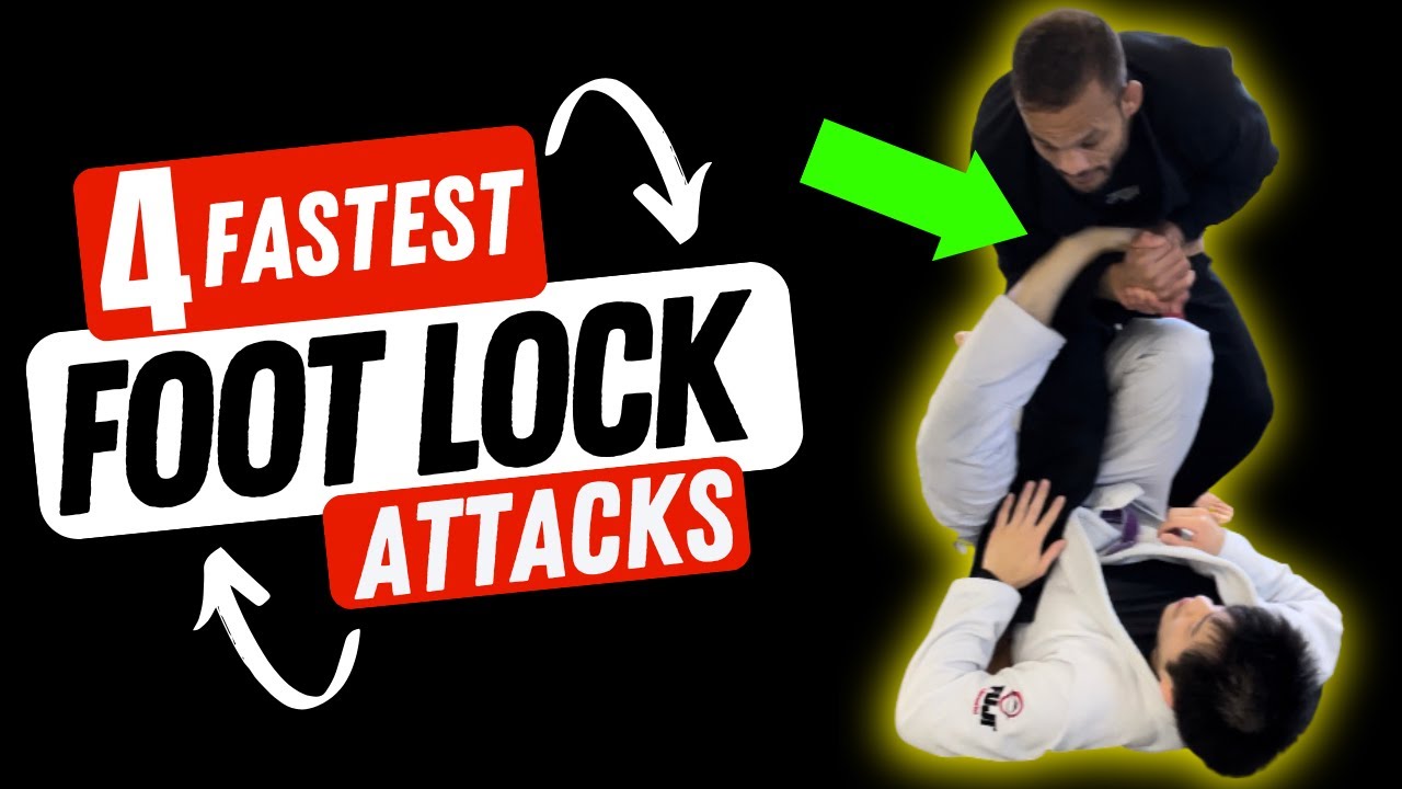 How To Attack And Defend Straight Foot Lock (White Belts Must Know ...