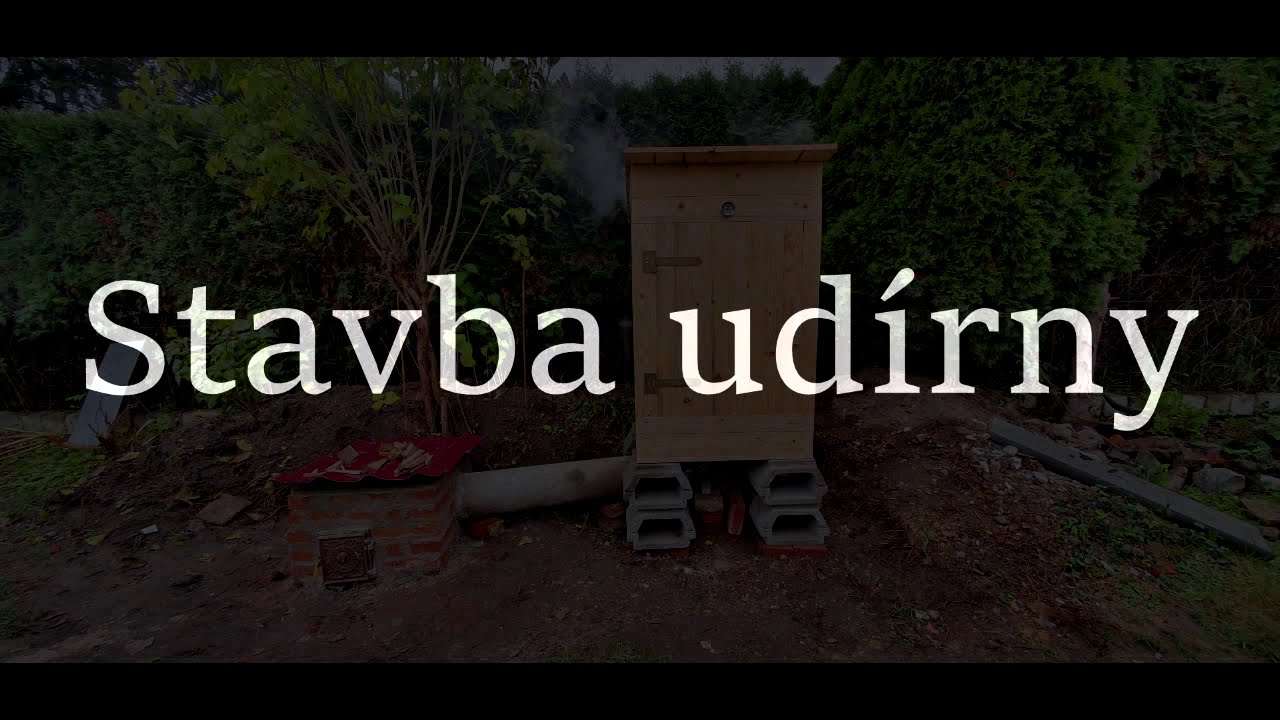 STAVBA UDÍRNY // Z paletových prken // - YouTube