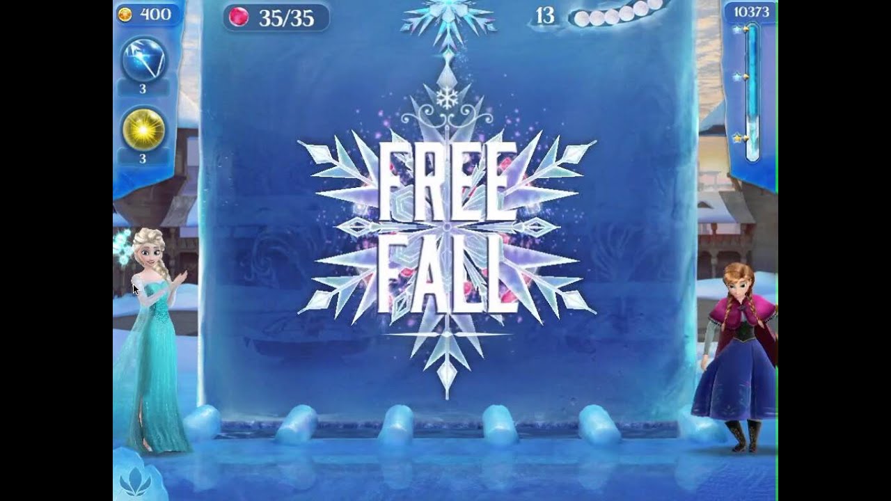 Frozen Free Fall 2 - Walkthrough Level 13 - YouTube