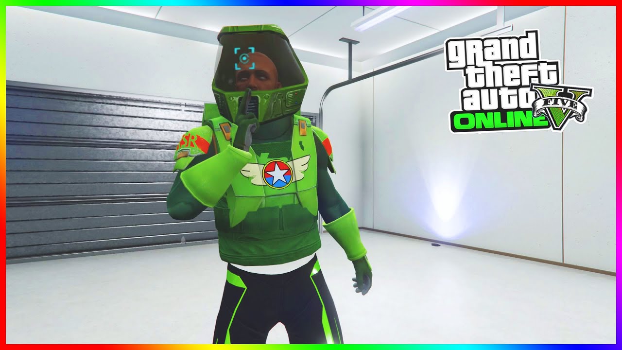 TENUE MODDER SPACE RANGER SUR GTA 5 ONLINE 1.50 ! - YouTube