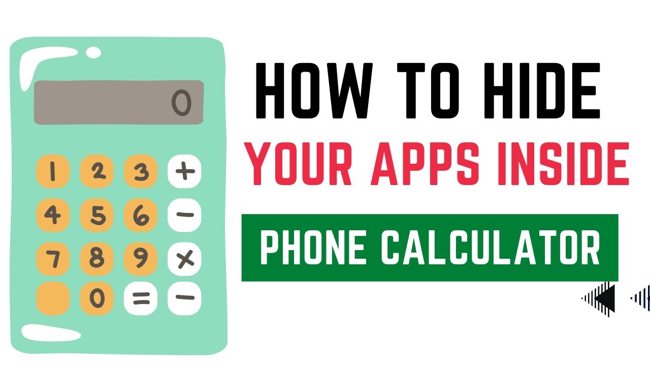 How to Hide Your Apps inside Calculator - YouTube