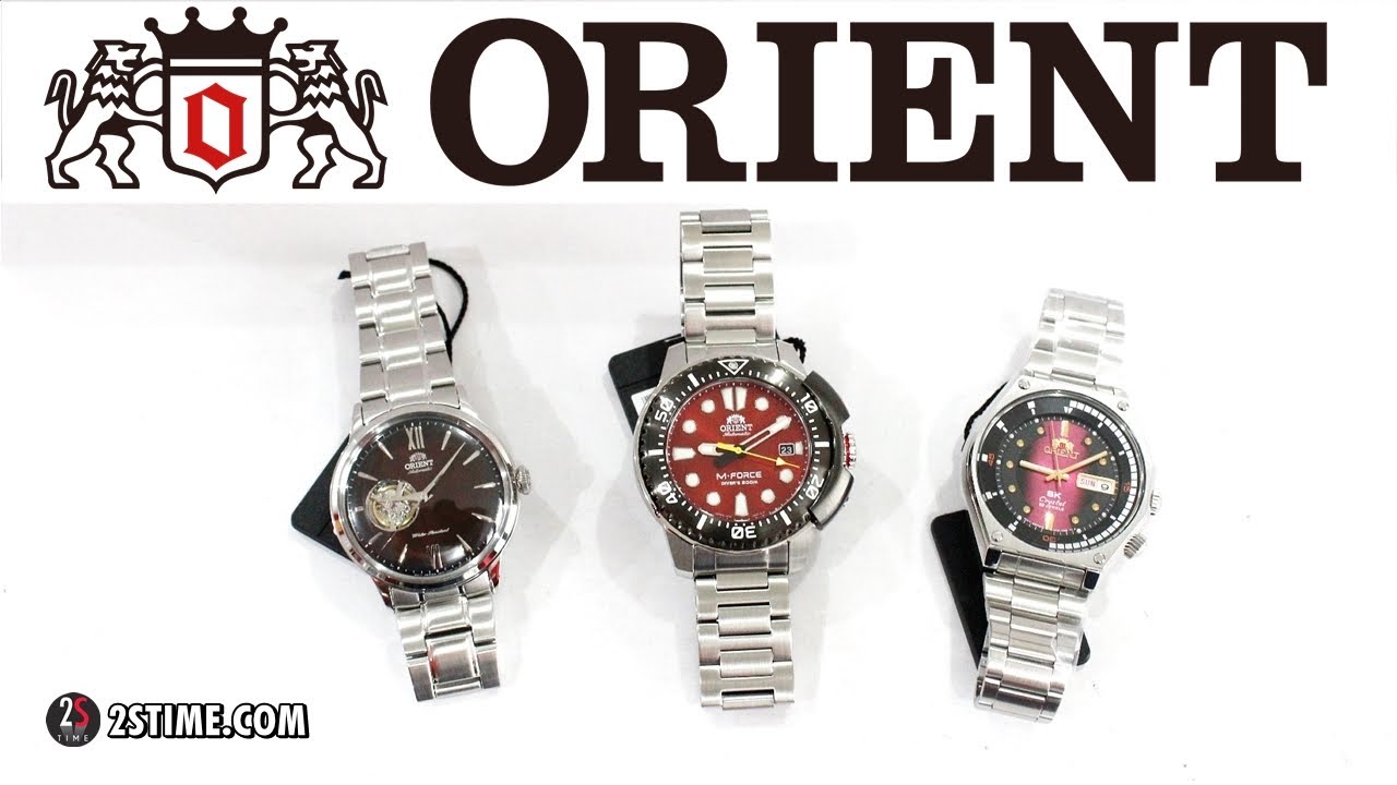 ORIENT Watches | 3 Shades of Red for YOUR Collection - YouTube