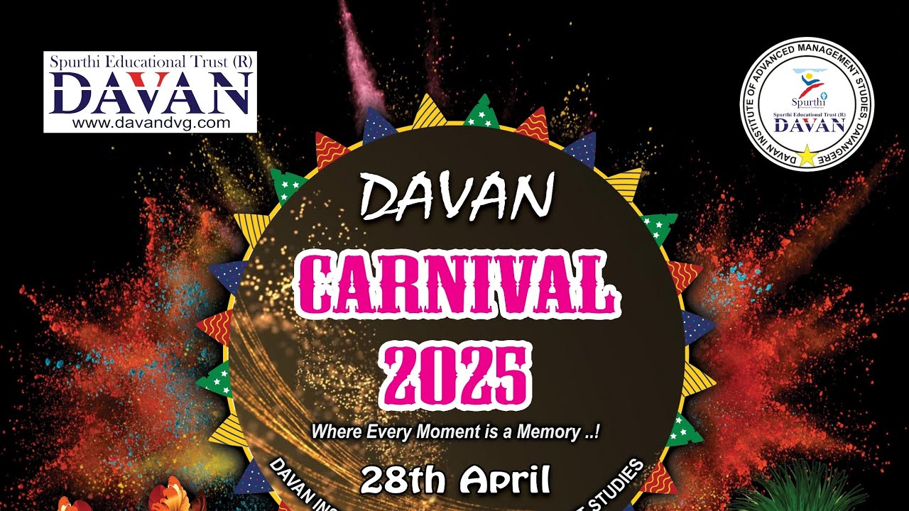 Davan Carnival 2025 #davan #davancollege #davangere #nammadavangere ...