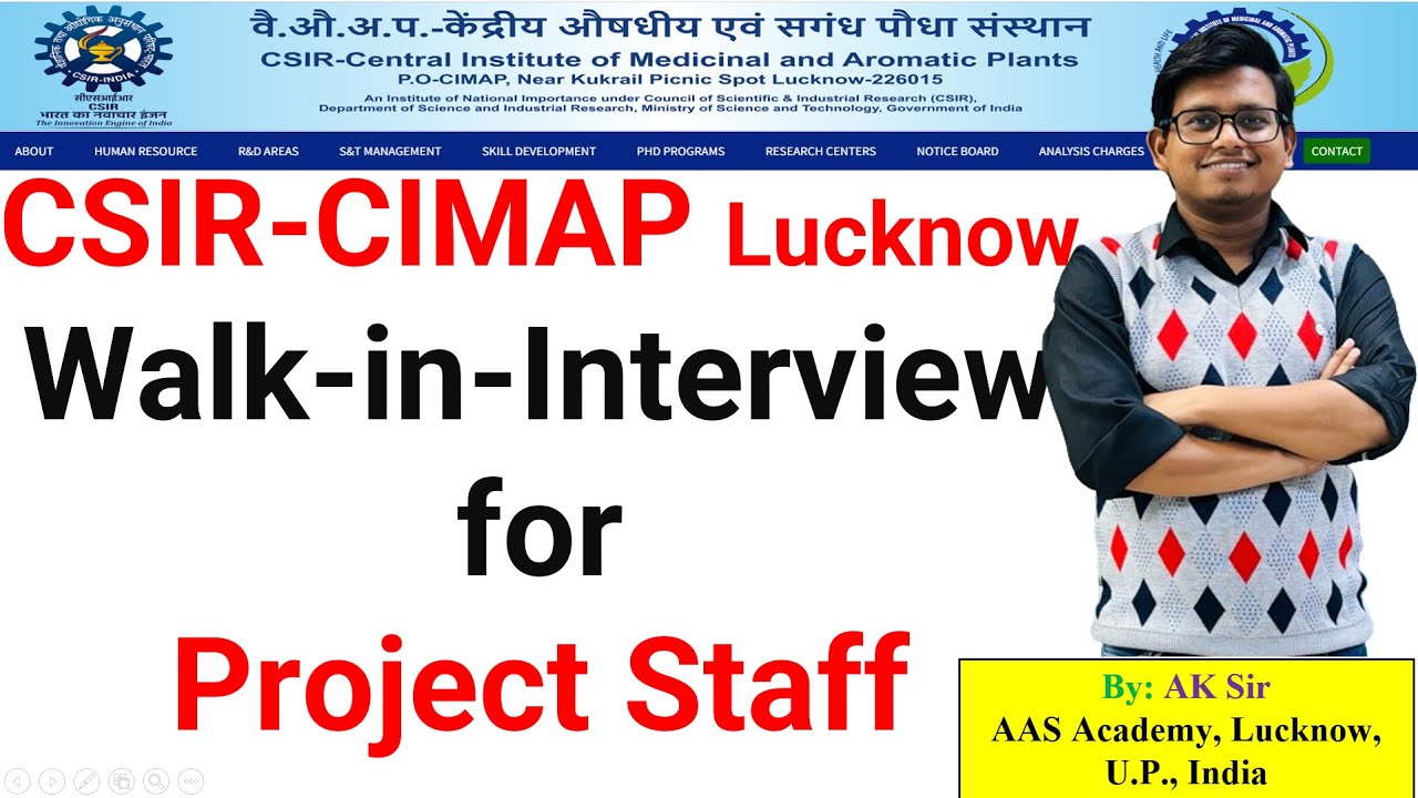 CSIR Lucknow Recruitment 2024: GET READY FOR THE BIGGEST HIRING DRIVE ...