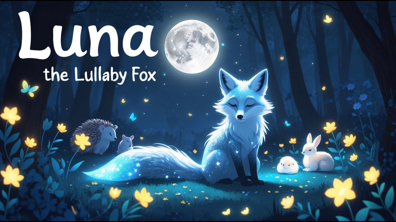 🦊 Luna the Lullaby Fox | Bedtime Story for Kids 🌙 - YouTube