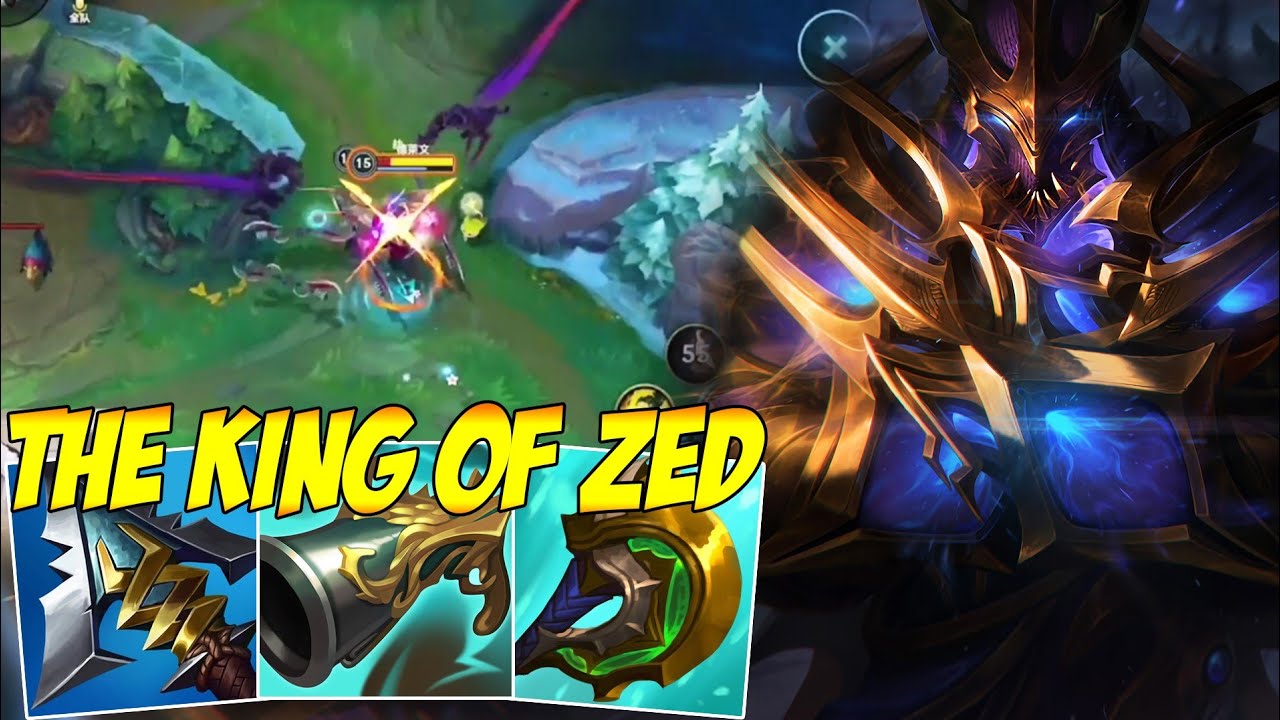 THE BEST ZED PLAYER IN THE WORLD - WILD RIFT - YouTube
