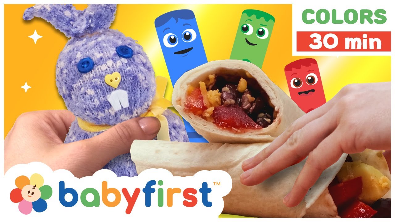 Toddler Learning Video | COLOR CREW MAGIC - Sock Rabbit, Taco + more ...
