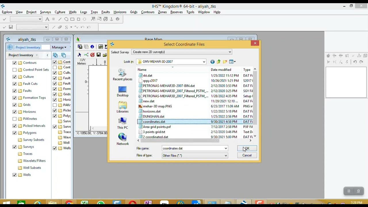 How to import SEG Y file into Kingdom Suite/How to import seismic data into kingdom suite - YouTube