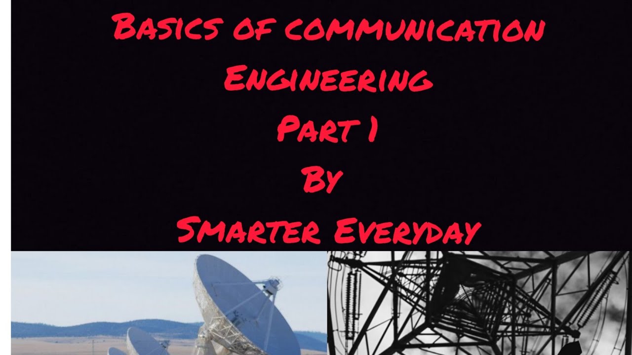 Basics of communication engineering part 1 - YouTube