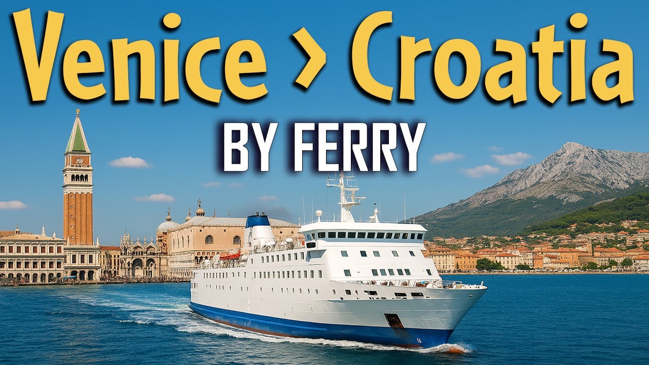 Ferry Ride from Venice to Croatia | Why Ferries are Best | Venice to ...