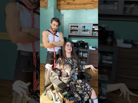 Gassi geführt wie ein Hund