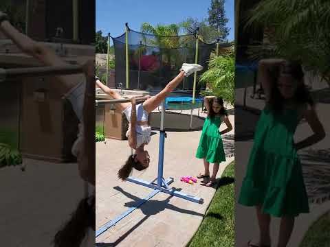 My talanted gymnist niece is super flexible.  Gymnastics.