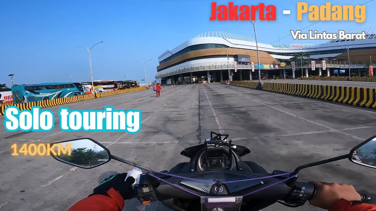 Solo Touring Jakarta - Padang 1400KM Eps 1 Via Lintas Barat | Yori Story - YouTube