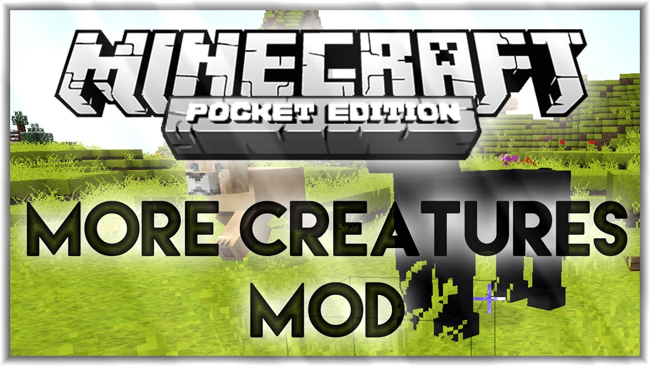 More Creatures - MOD - Minecraft PE - 0.15.0/0.16.0 - YouTube