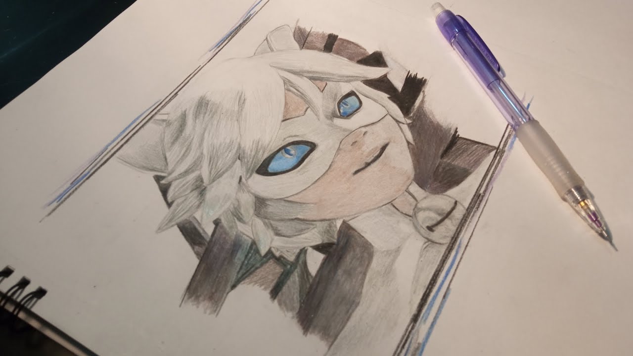 Drawing Chat Blanc - YouTube