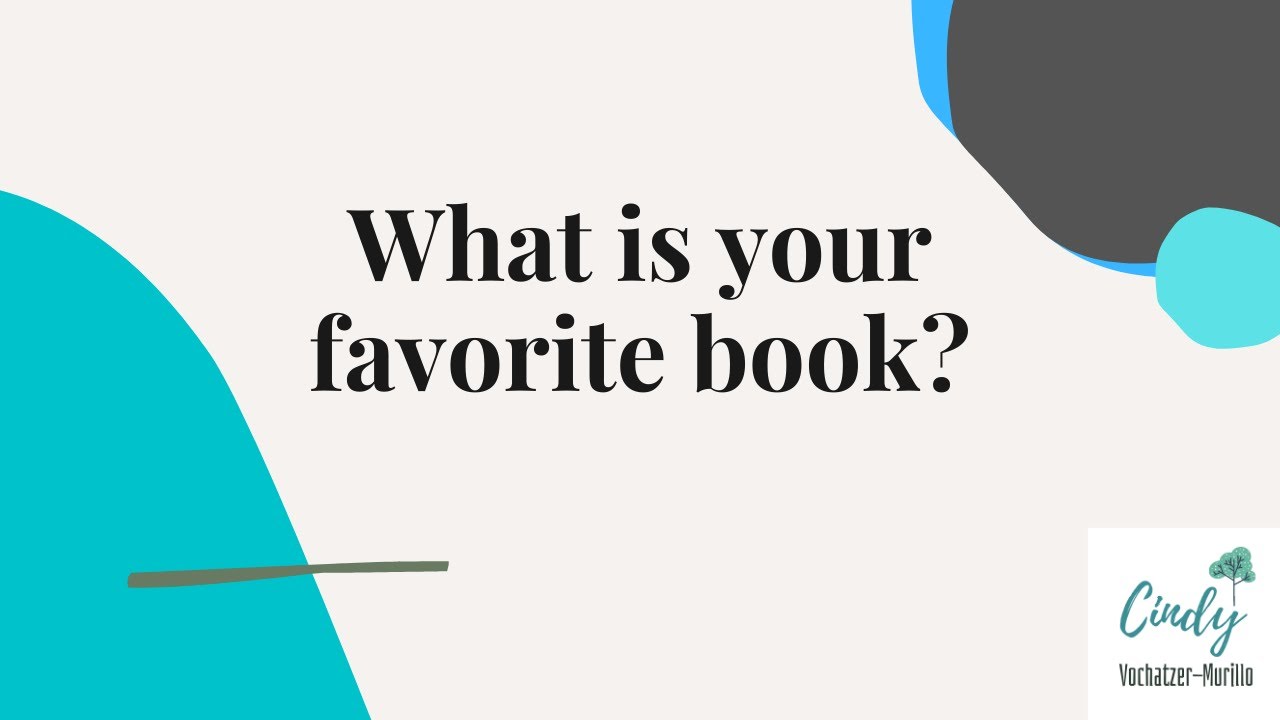 What is your favorite book? - YouTube