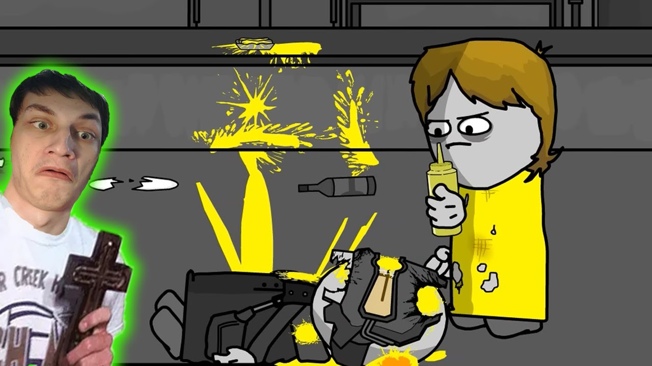 YELLOW.mp4 ( Madness Combat ) - Реакция на Gabriel Barsch - Маднес ...