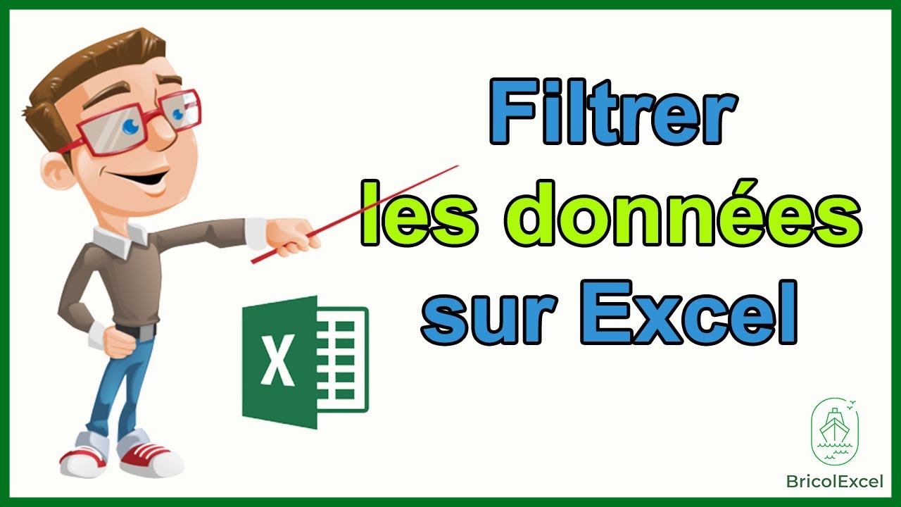 Comment filtrer les données sur Excel - YouTube