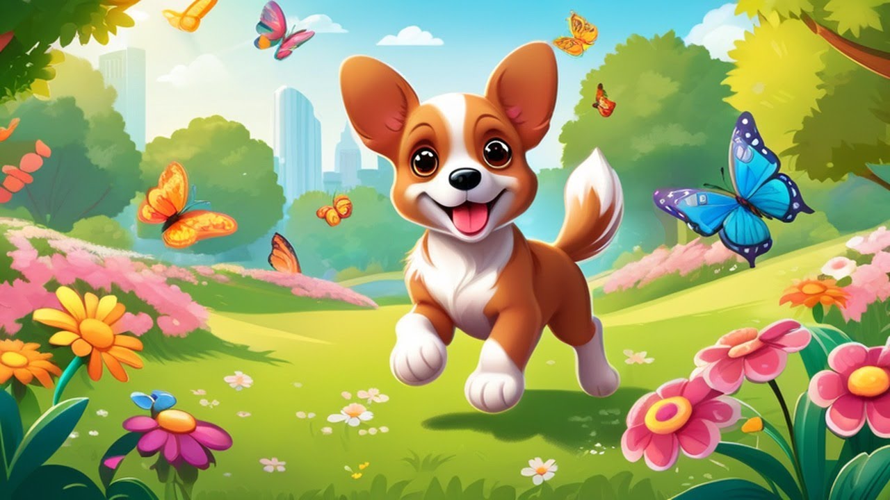 "My Dog My Dog || Animated Kids Poem || Cartoon For Kids" - YouTube