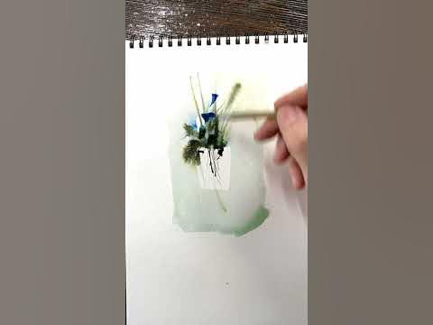 Intuitive Watercolor Sketch #tutorial #arttutorial #artclasses # ...