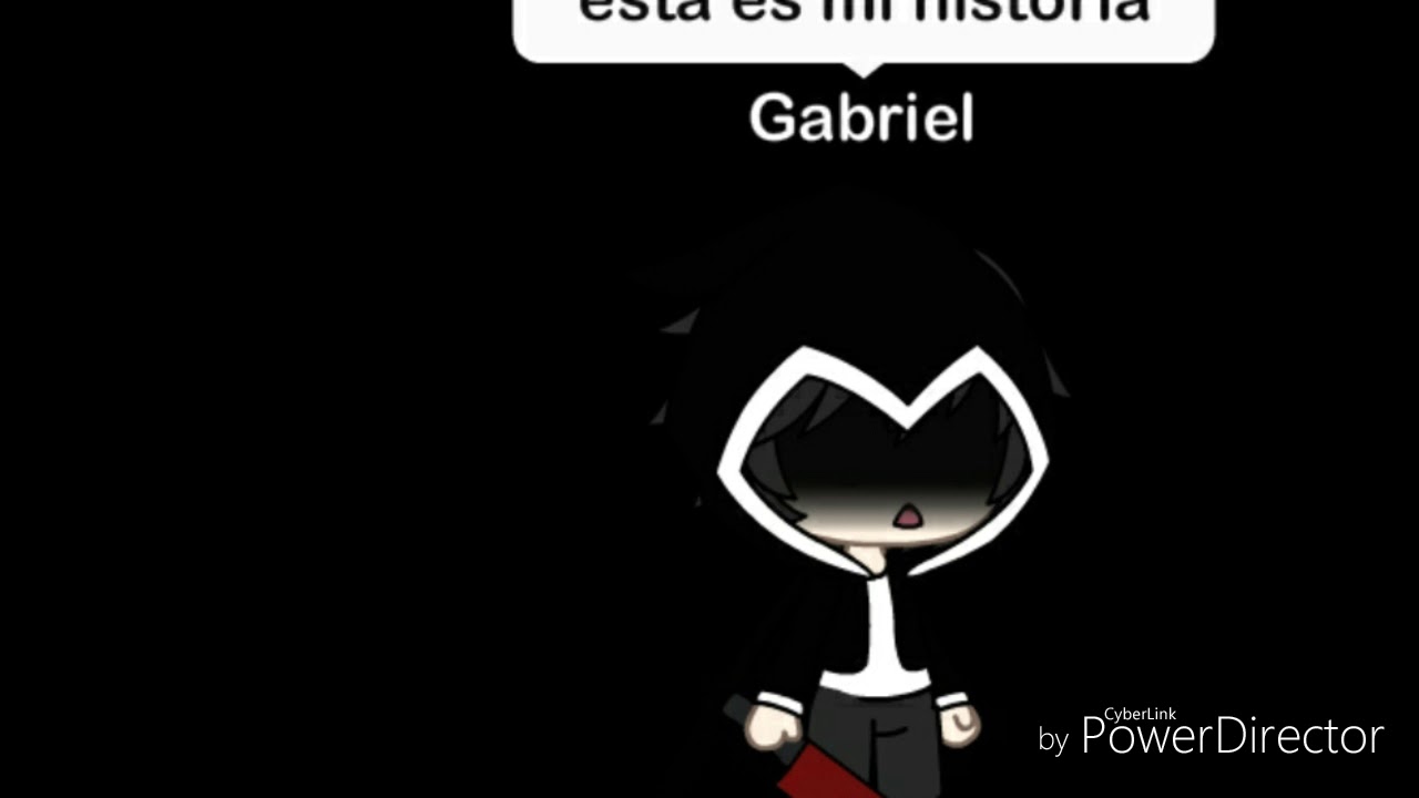 La historia de Gabriel the killer// gacha life - YouTube