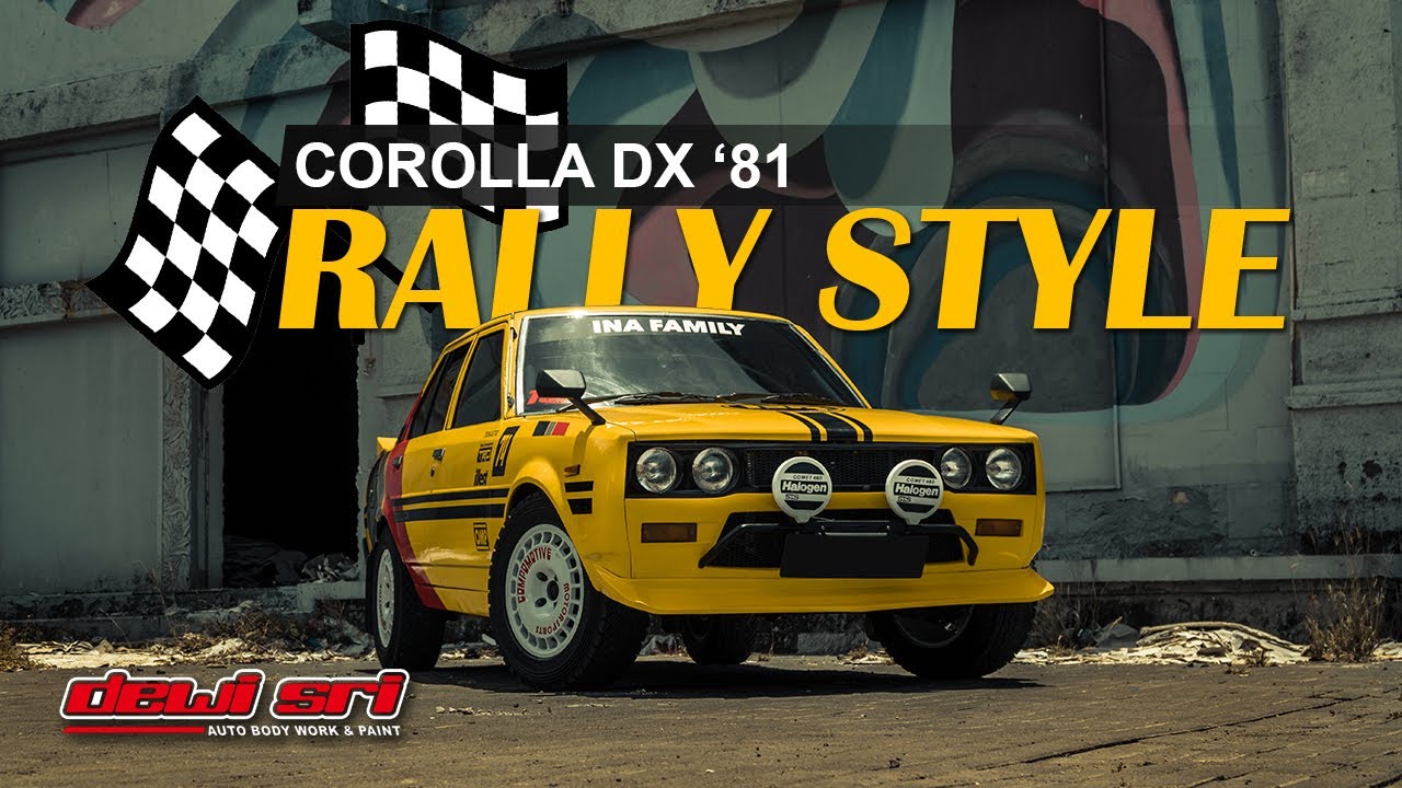 DS AUTO PROJECT - Modifikasi Toyota Corolla DX RALLY STYLE - YouTube