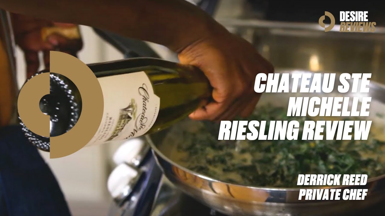 Chateau Ste Michelle Riesling Review with Derrick Reed - YouTube