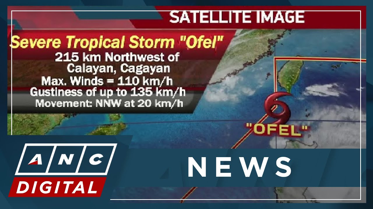 'Ofel' weakens into a severe tropical storm; 'Pepito' now a typhoon ...