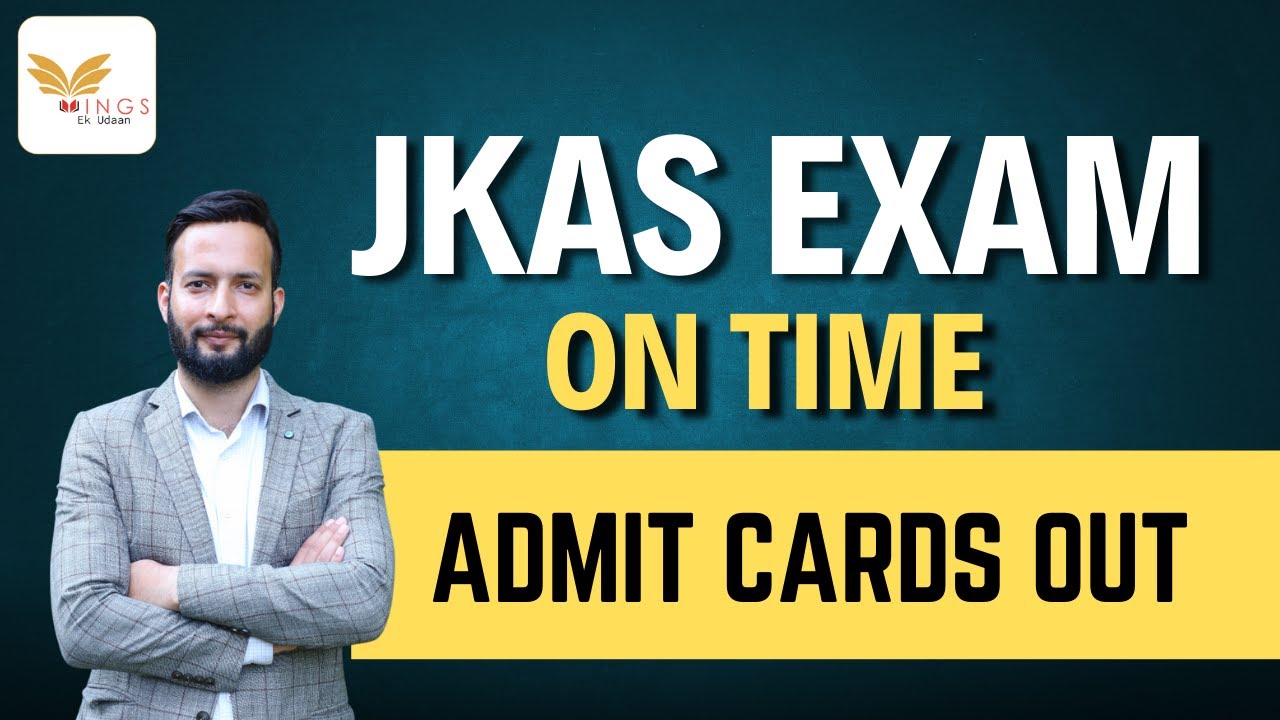 JKAS EXAM ON TIME! ADMIT CARDS OUT! - YouTube