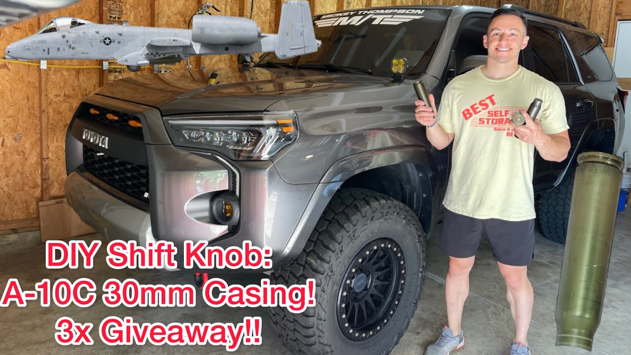 The Coolest Mod For Your 5th Gen Toyota 4Runner! 3x A-10C 30mm Casing ...