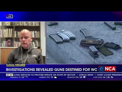 30 illegal guns seized in Gauteng