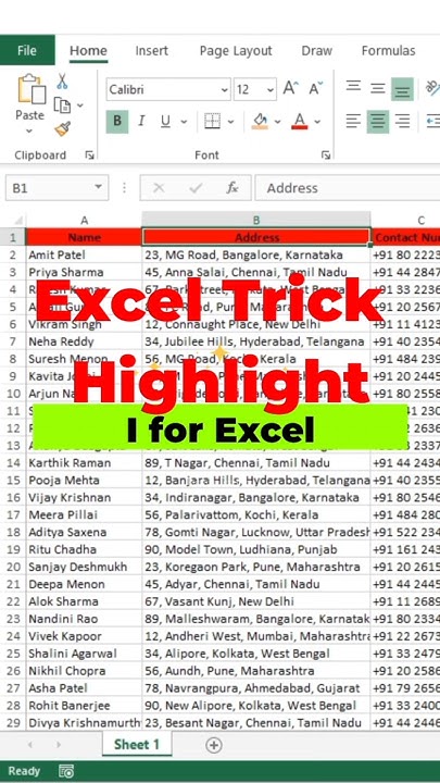 Excel Trick Highlight | #shorts #shortsfeed #iforexcel #excel #trending #ytshorts #yt #exceltips ...