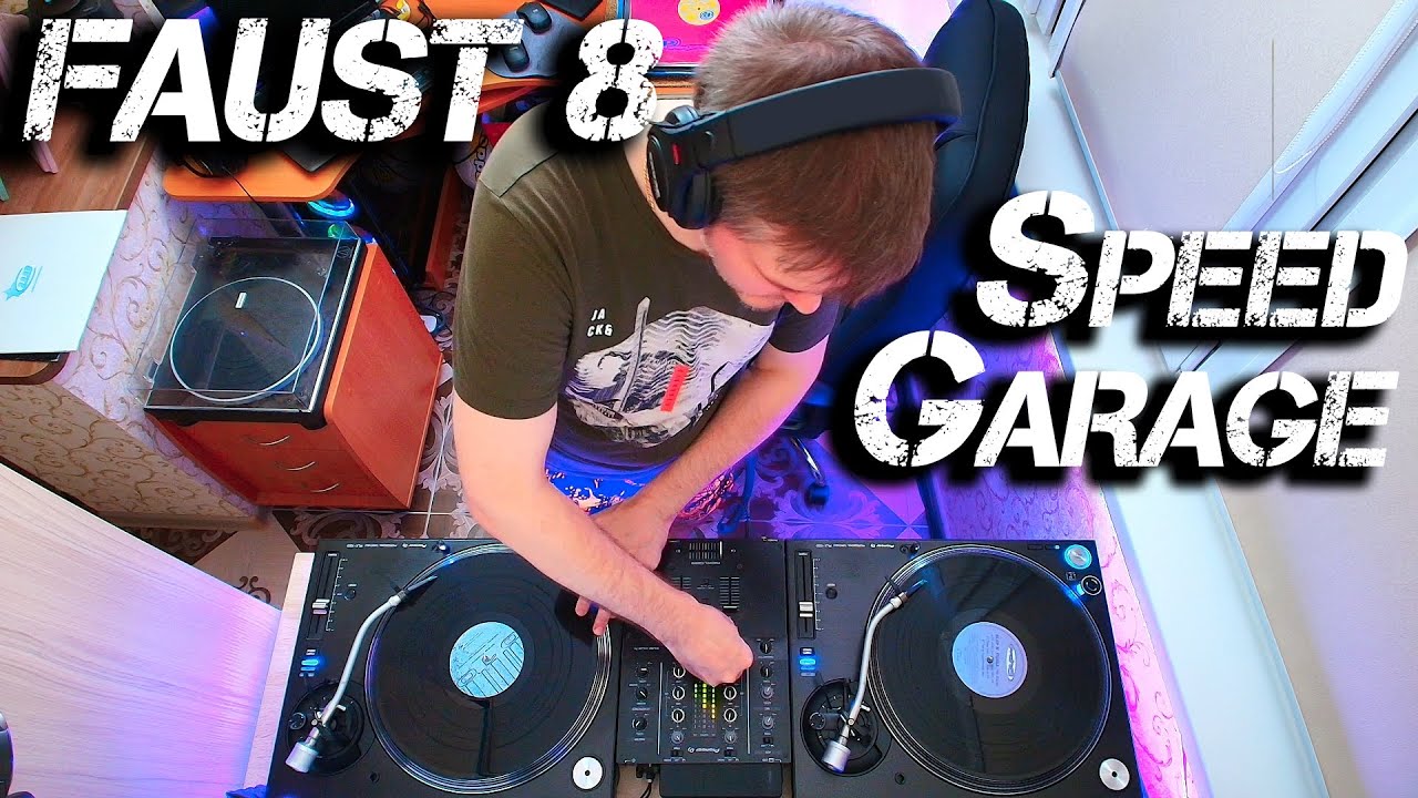 Faust 8 Club - 100% Pure Speed Garage Mix - All Vinyl 2024 DJ Set - YouTube