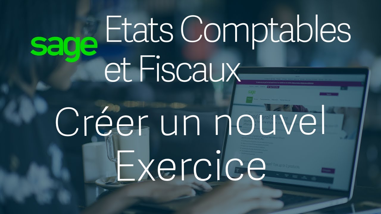 Sage ECF - Création d'un nouvel exercice - YouTube