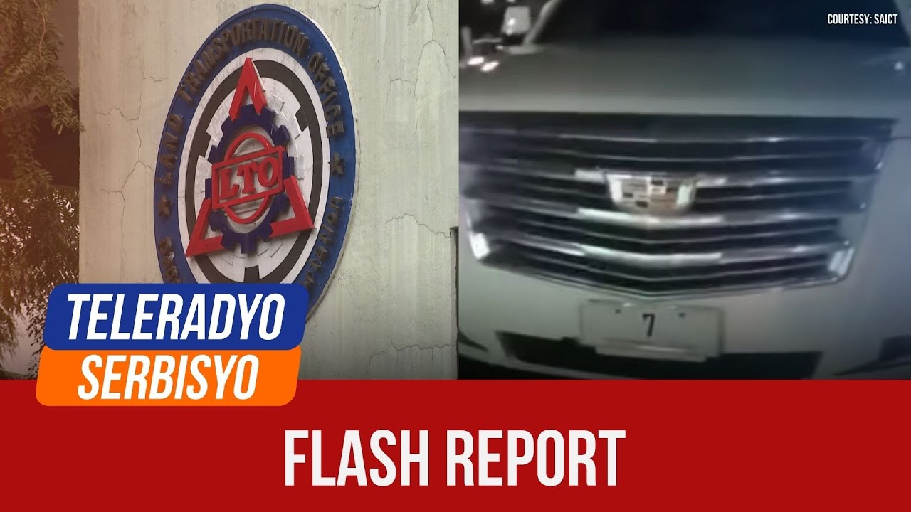 Driver, may-ari ng SUV na may protocol plate number ‘7,’ tukoy na ng ...