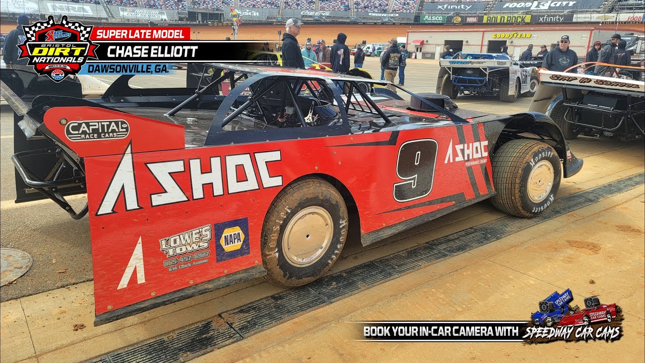 #9 Chase Elliott - Qualifying and Heat Race Super Late Model 3-19-21 ...