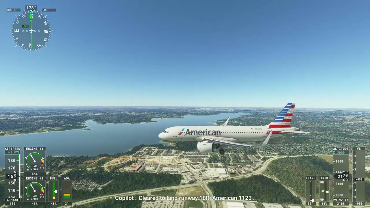 Microsoft Flight Simulator 2020 DFW Dallas Ft Worth International ...