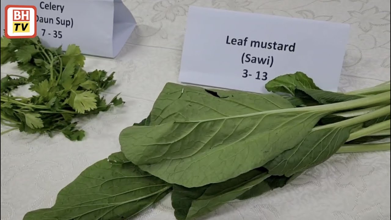 Ada racun perosak dalam sayur, beras? - YouTube