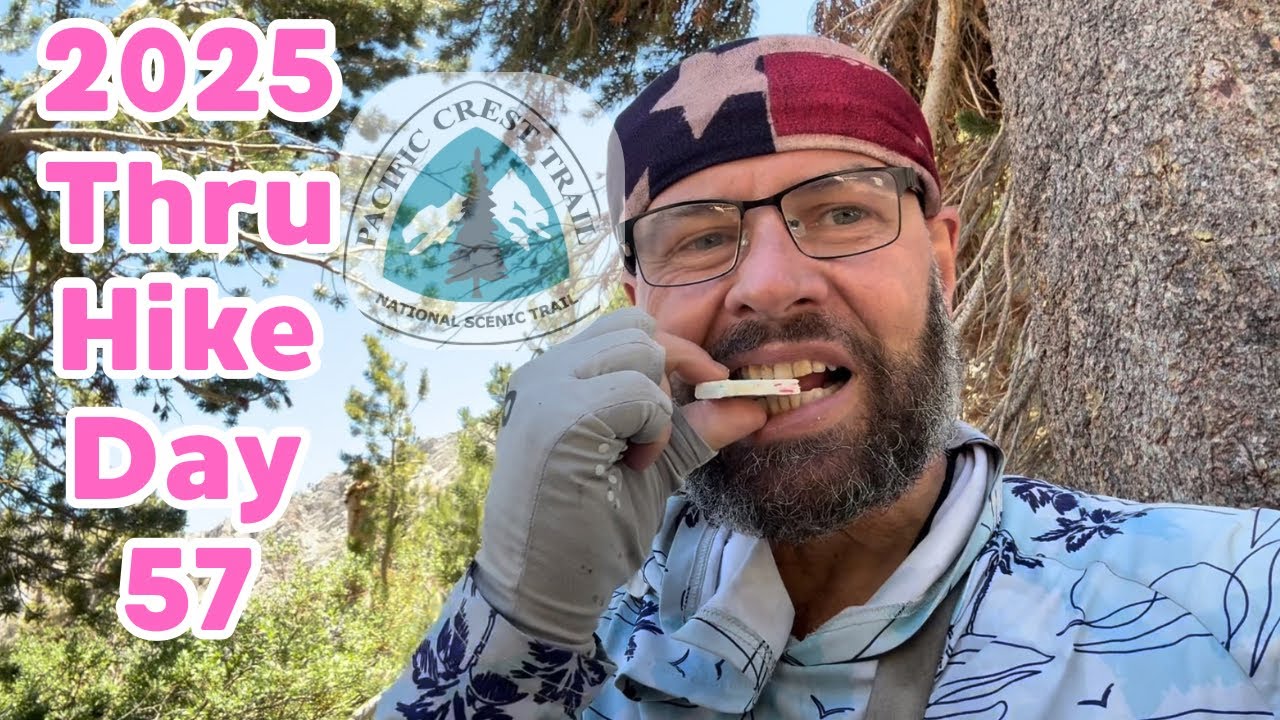 Day 57 PCT Thru Hike: Back over Kearsarge Pass To The Pacific Crest ...