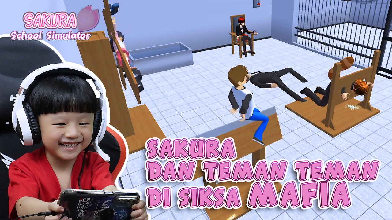 sakura dan teman teman disiksa mafia #sakura #sakuraschoolsimulator # ...