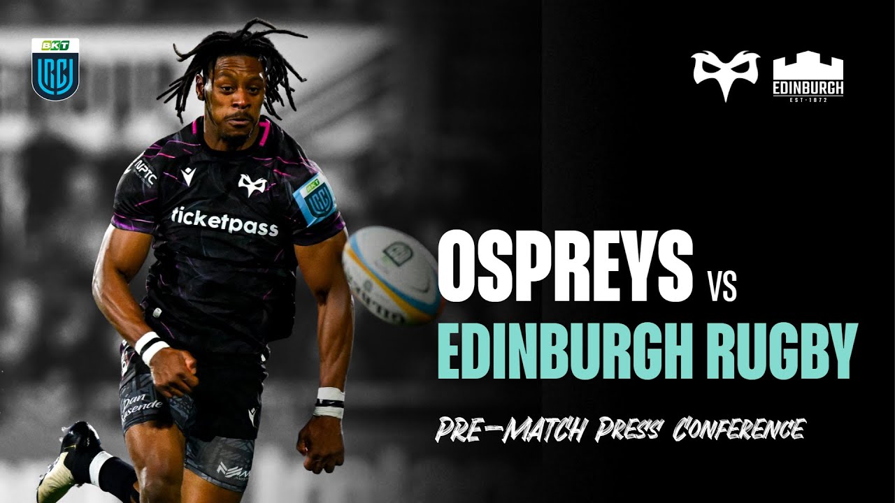 Pre-match Press Conference: Dan Kasende (Vs Edinburgh Rugby) - YouTube