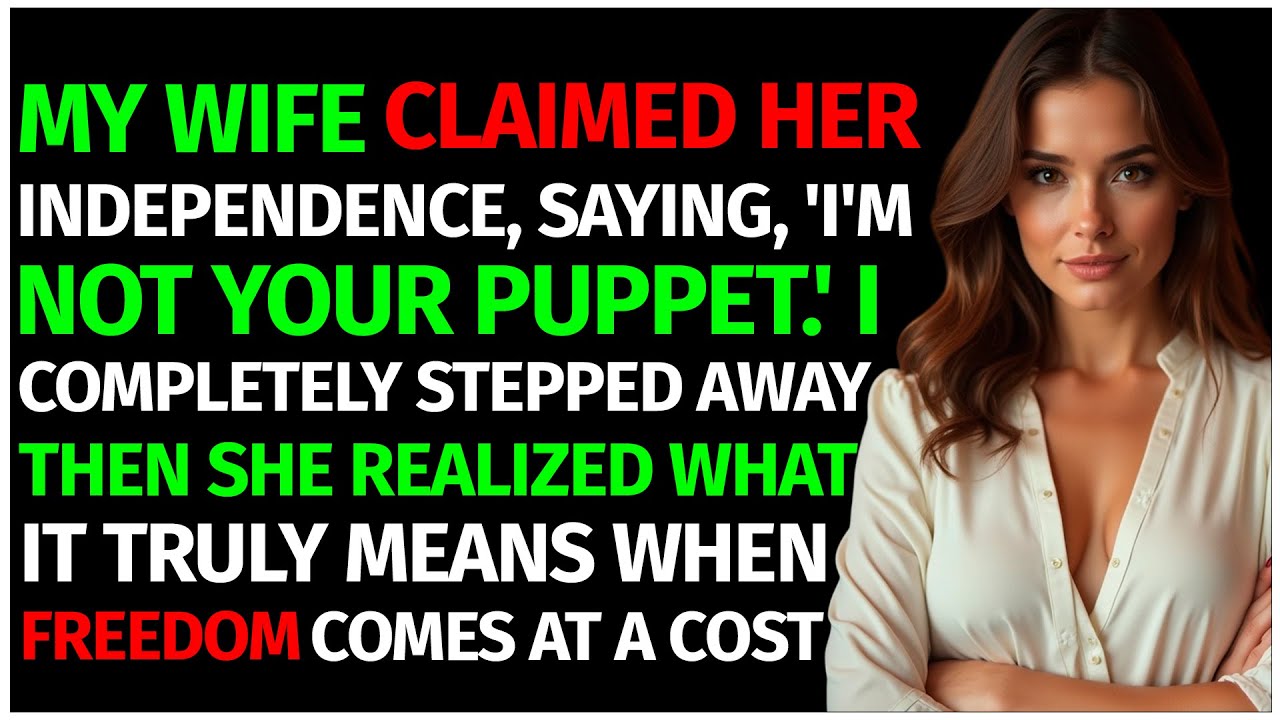 MY WIFE SAID, 'I’M NOT YOUR PUPPET!' SO I SHOWED HER, 'SHE’S NOT MY ...