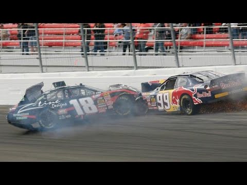 10 More Minutes of NASCAR Crashes - YouTube