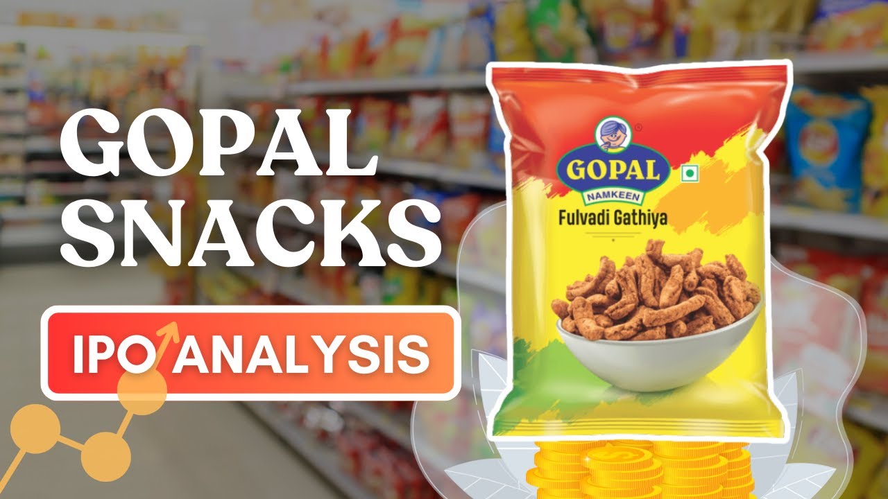 Gopal Snacks Limited IPO Analysis | Stock Smart - YouTube